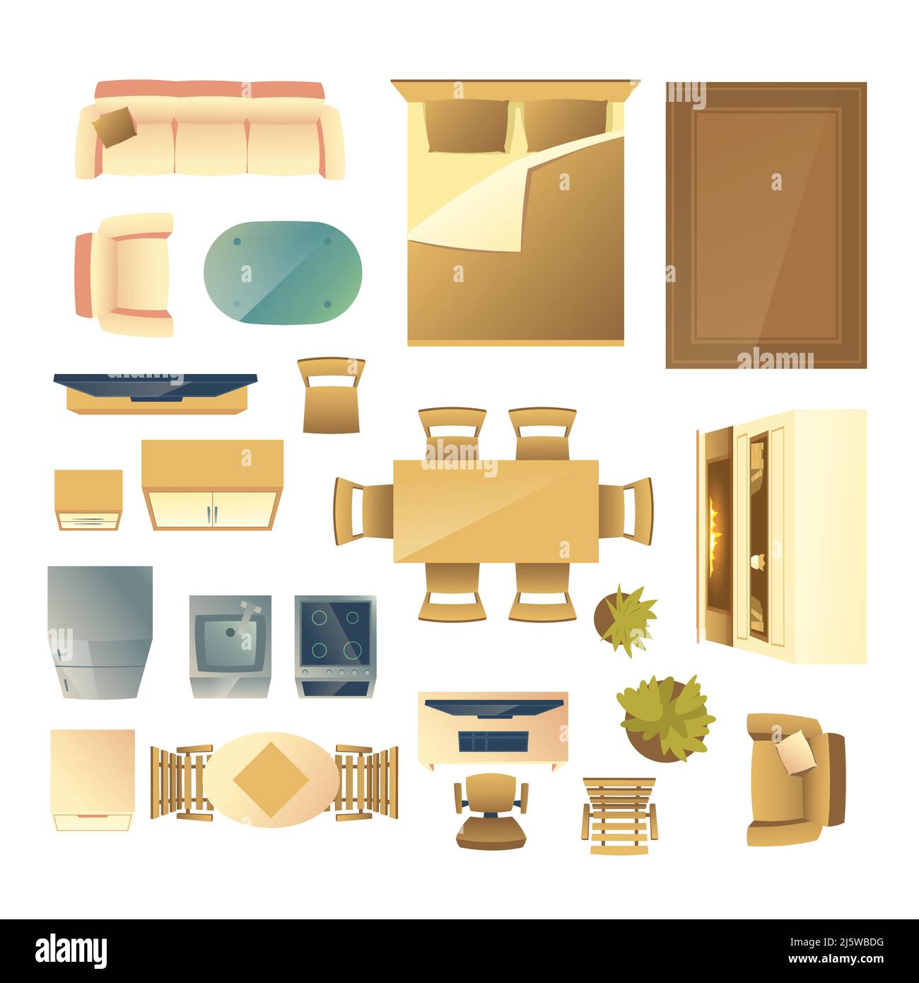 Cartoon background room sink cabinet immagini e fotografie stock ad ...