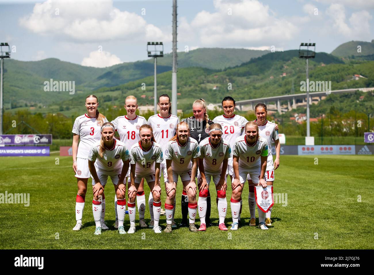 ZENICA, BOSNIA-ERZEGOVINA - MAGGIO 9: IDA Marie Jorgensen di Danimarca ...