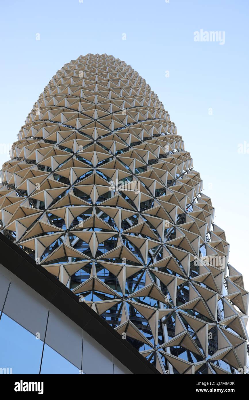 Al bahr towers abu dhabi immagini e fotografie stock ad alta ...