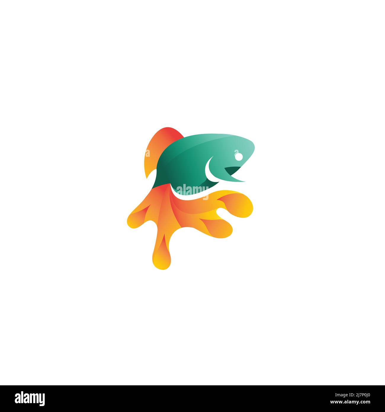 Koi fish logo vector immagini e fotografie stock ad alta risoluzione ...