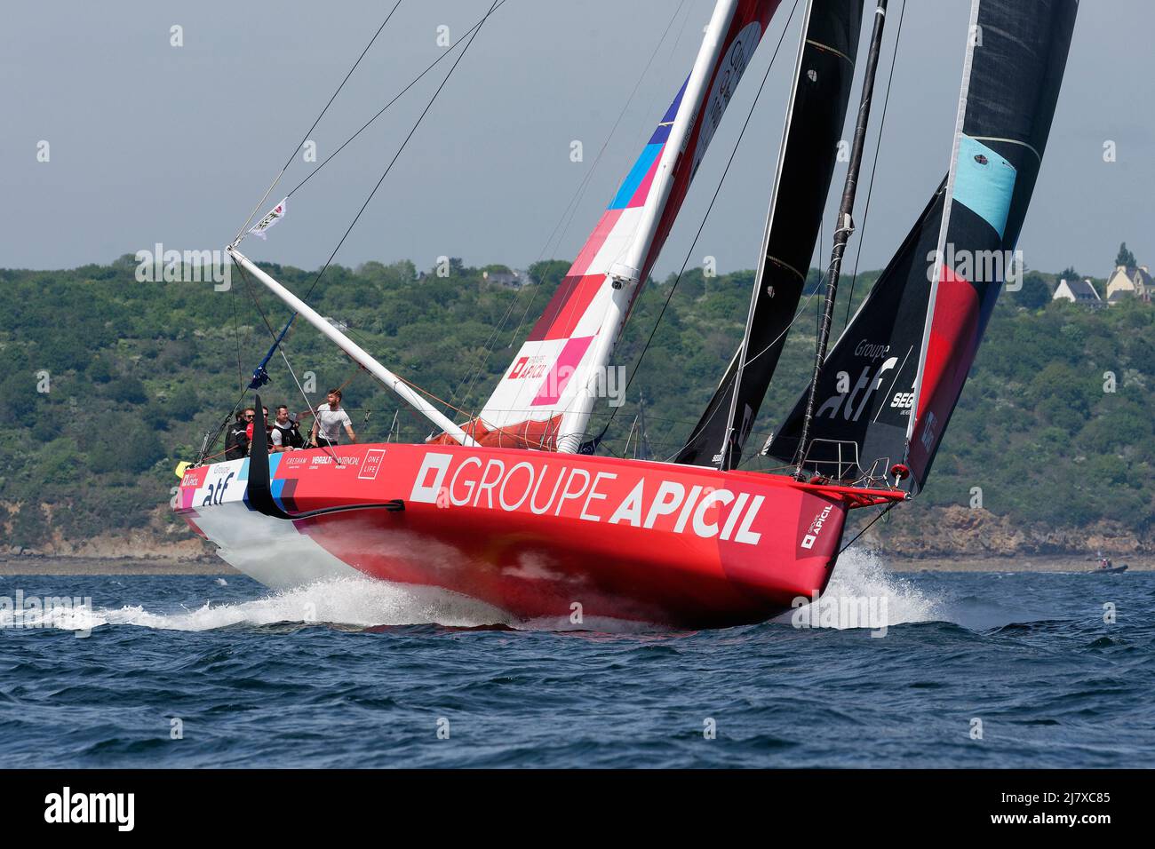 Damien Seguin - GROUPE APIIL al via della Guyader Bermudes 1000 Race ...