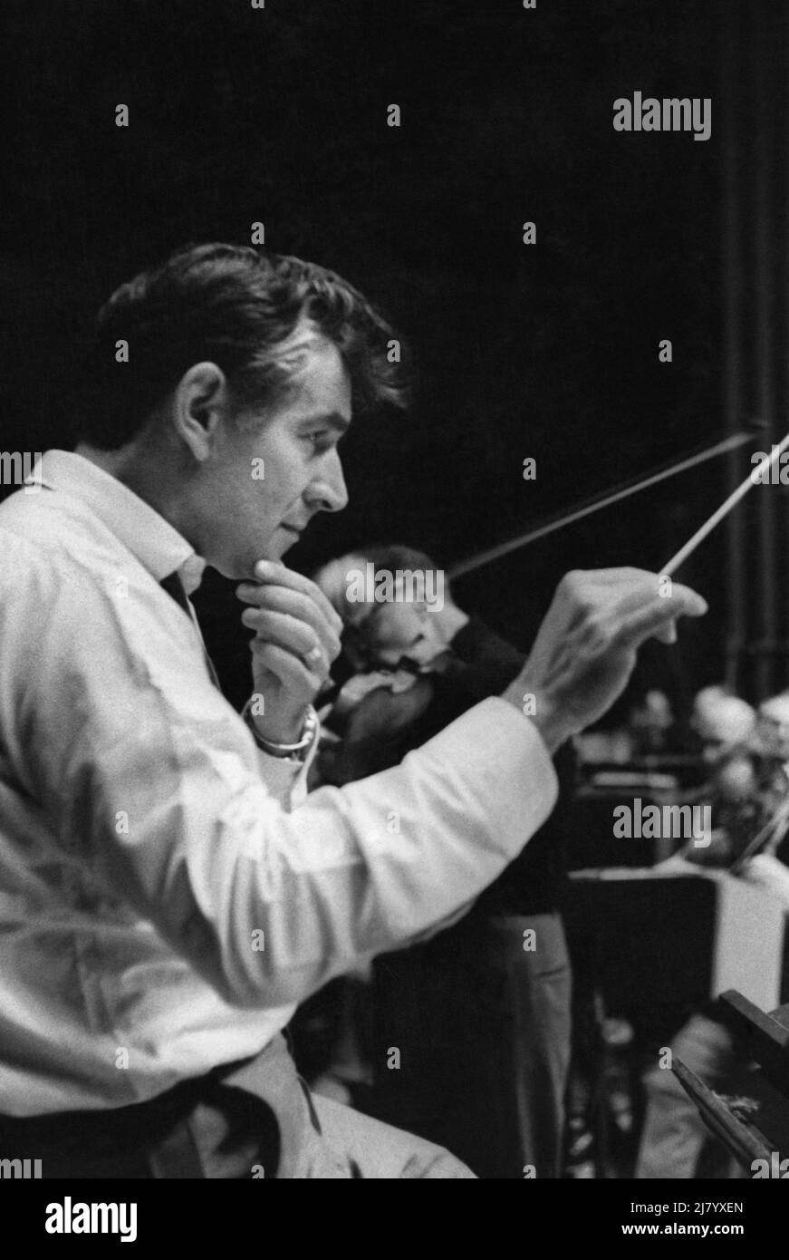 Direttore leonard bernstein immagini e fotografie stock ad alta ...