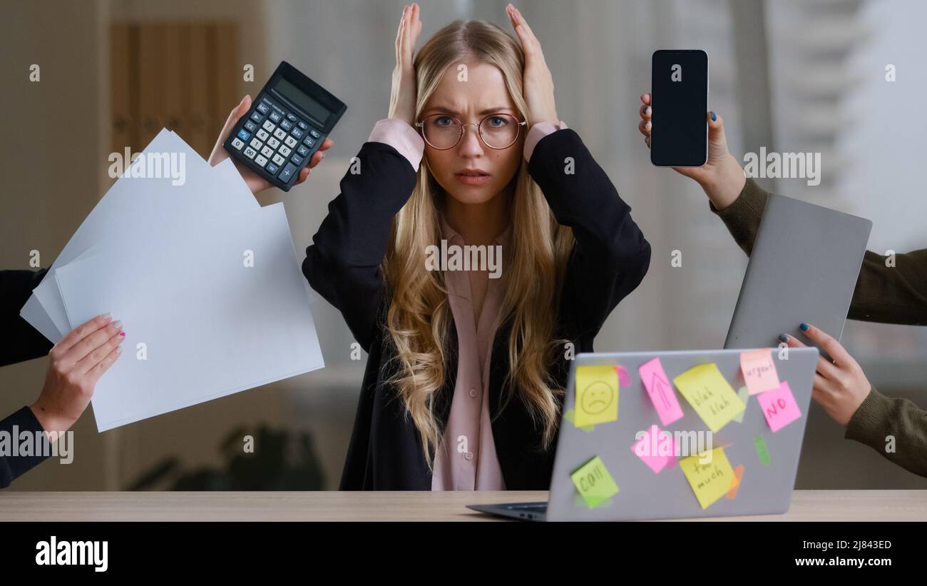 Persona stanca oberata di lavoro immagini e fotografie stock ad alta ...