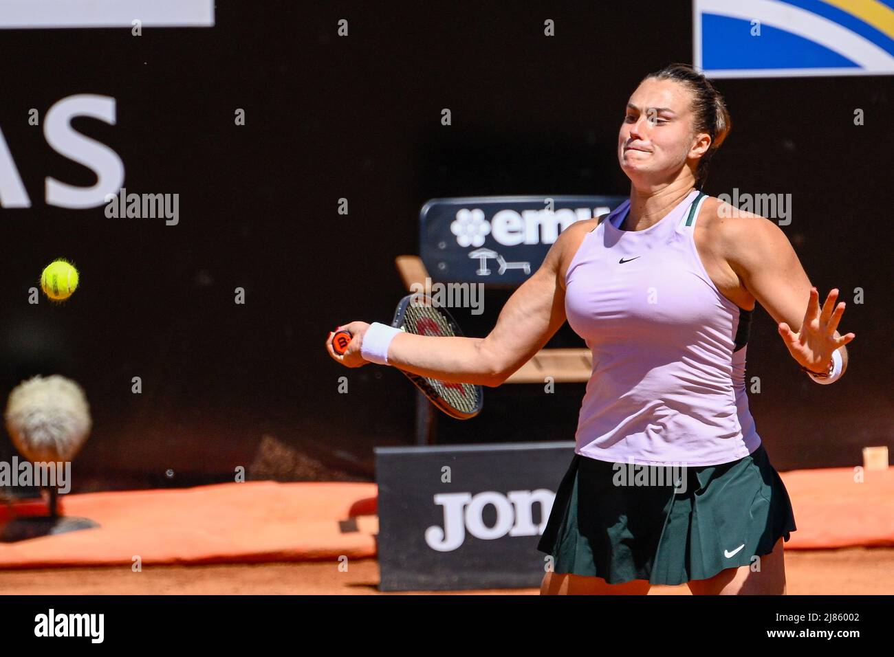 Arena Sabalenka (BLR) durante le quarti di finale contro Amanda ...