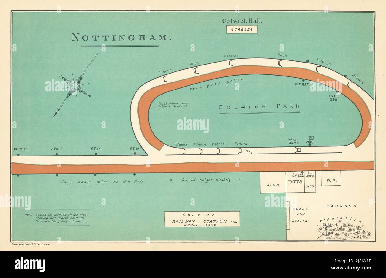 Mappa di nottingham immagini e fotografie stock ad alta risoluzione - Alamy