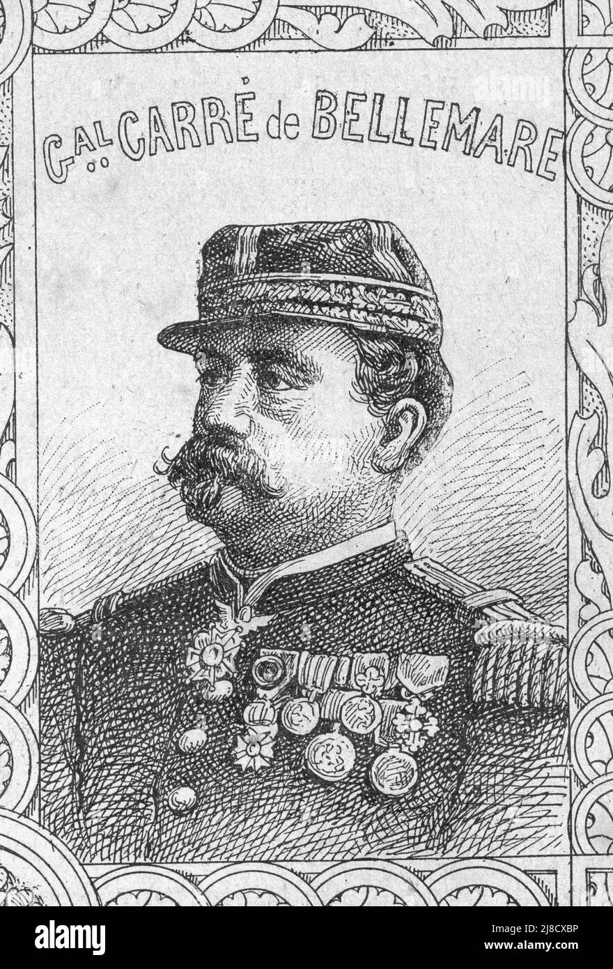 Ritratto del generale francese Adrien Alexandre Adolphe de Carrey de ...