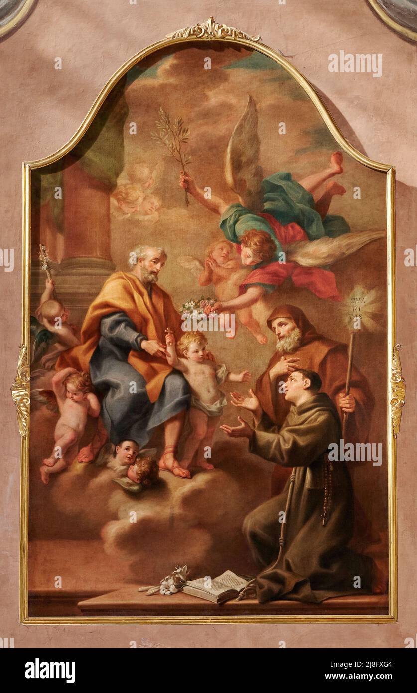 Parco di San Giuseppe col Bambino a S. Antonio da Padova e S. Francesco ...