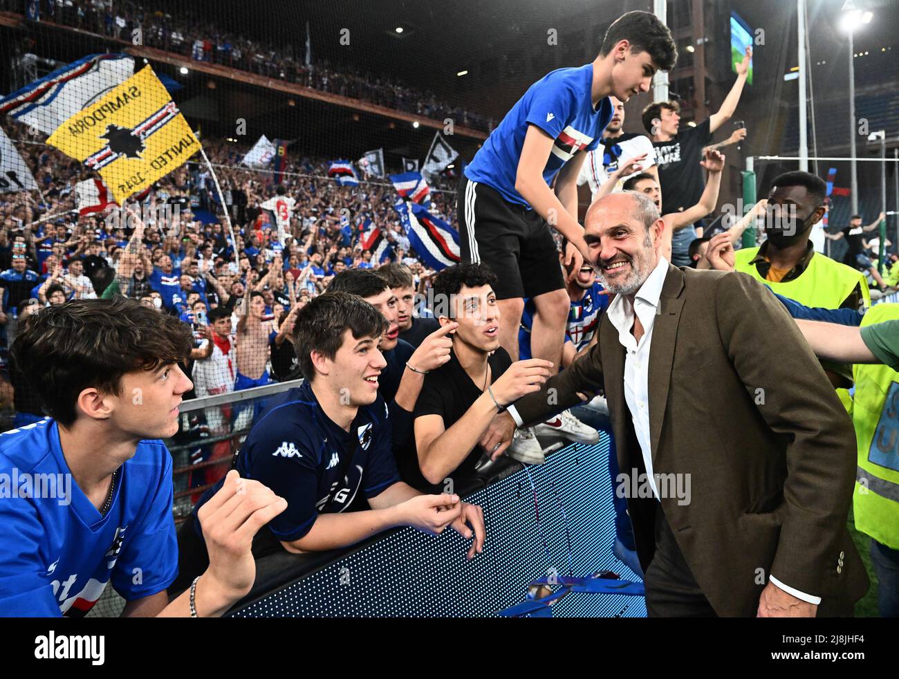 16 maggio 2022, GENOVA, ITALIA: Presidente della UC Sampdoria Marco ...