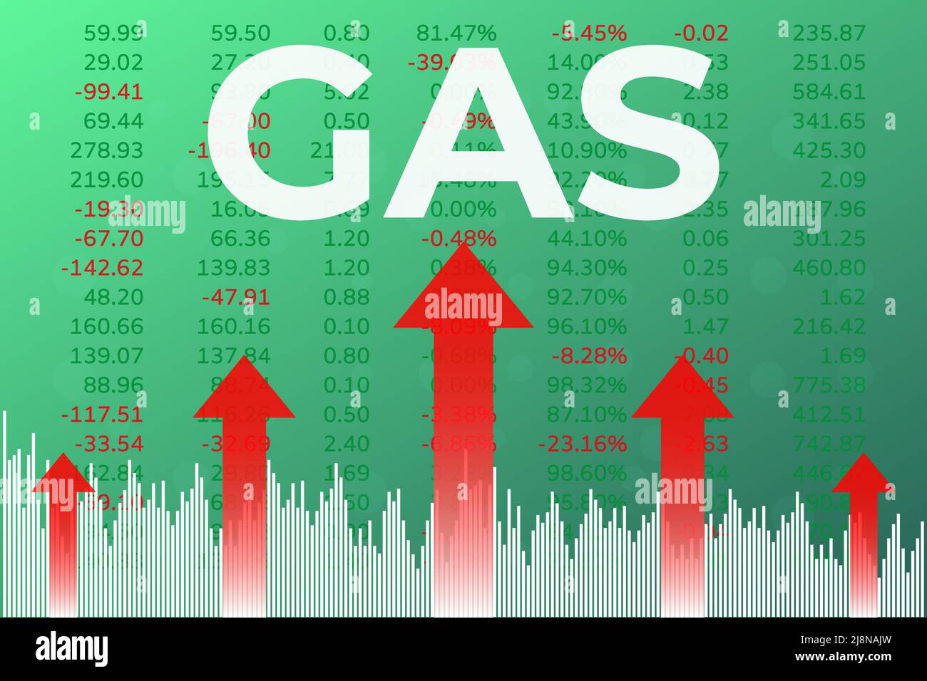 Mercato del gas naturale Immagini Vettoriali Stock - Alamy