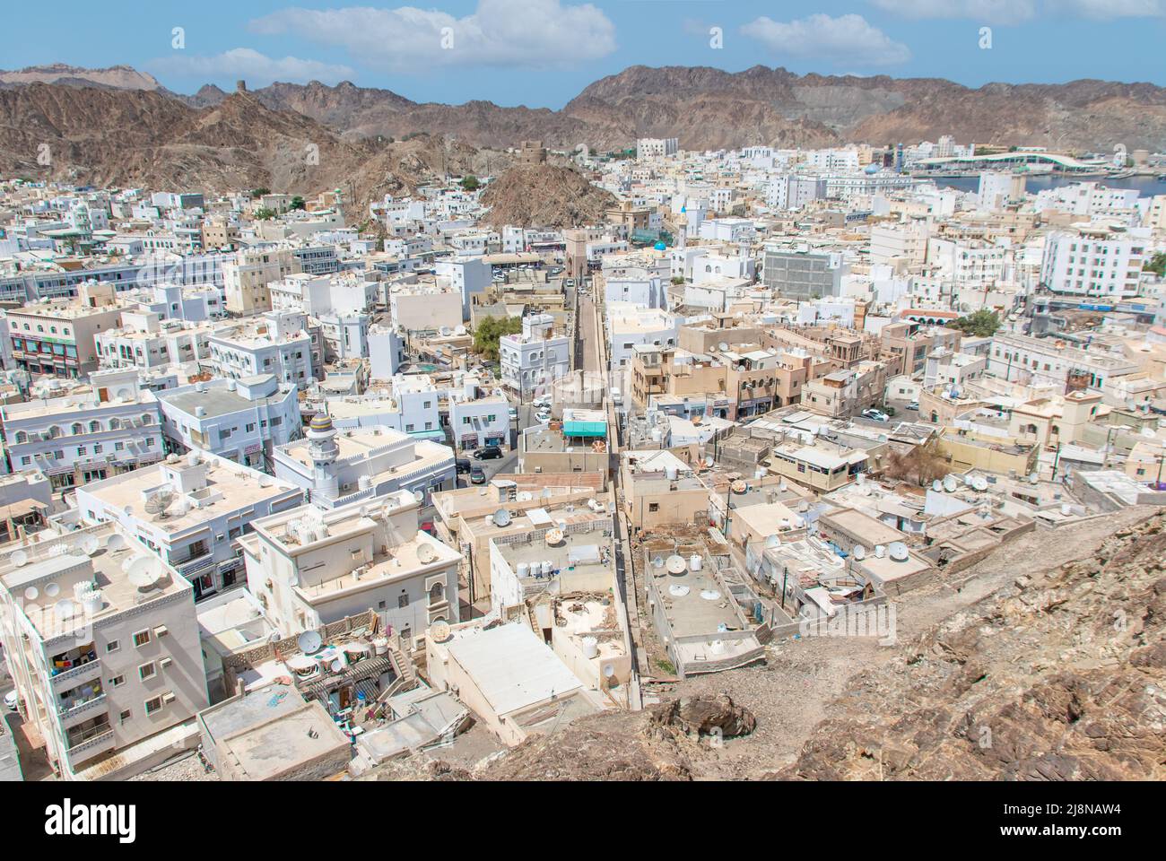 Capitale e città più popolosa dell'Oman, Mascate mostra luoghi ...