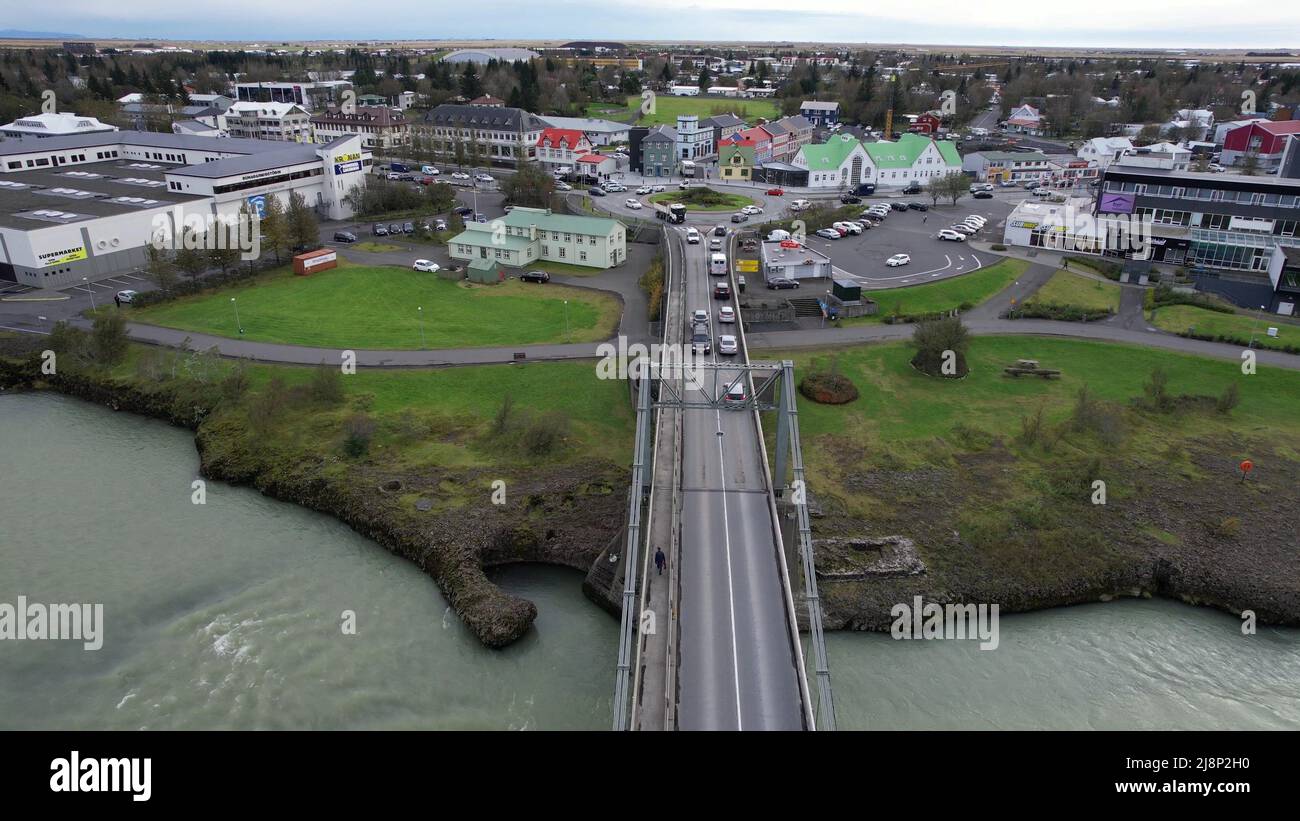 Selfoss city iceland immagini e fotografie stock ad alta risoluzione ...