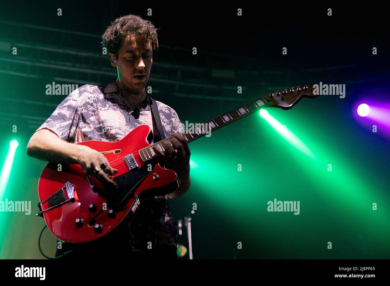 Milano Italia 13 Maggio 2022 la band inglese indie Wombats di Matthew ...