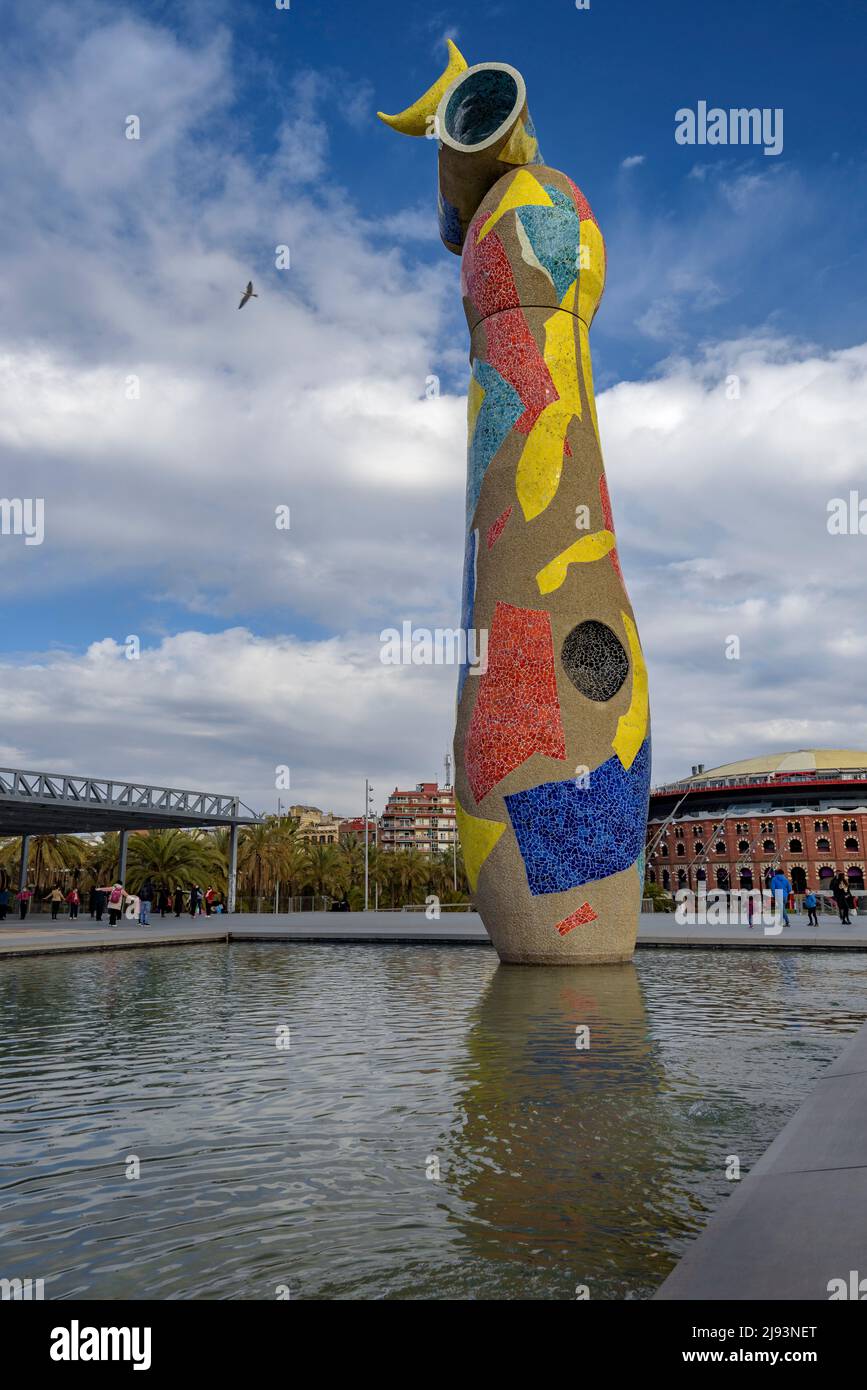 Escultura dona i ocell joan miro immagini e fotografie stock ad alta ...