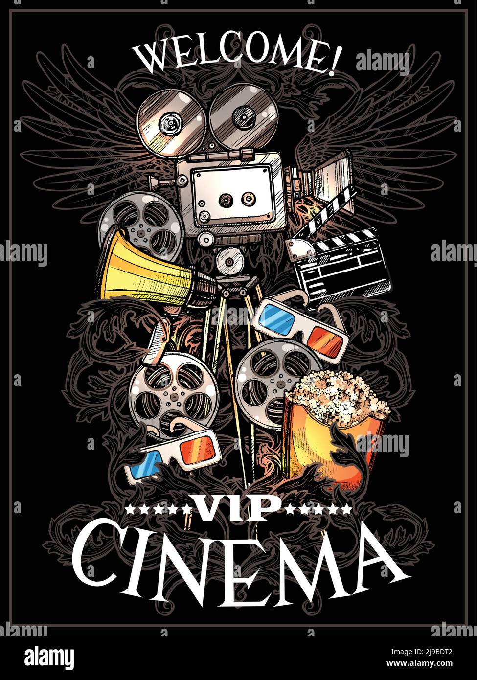 Bobine di carta Immagini Vettoriali Stock - Alamy