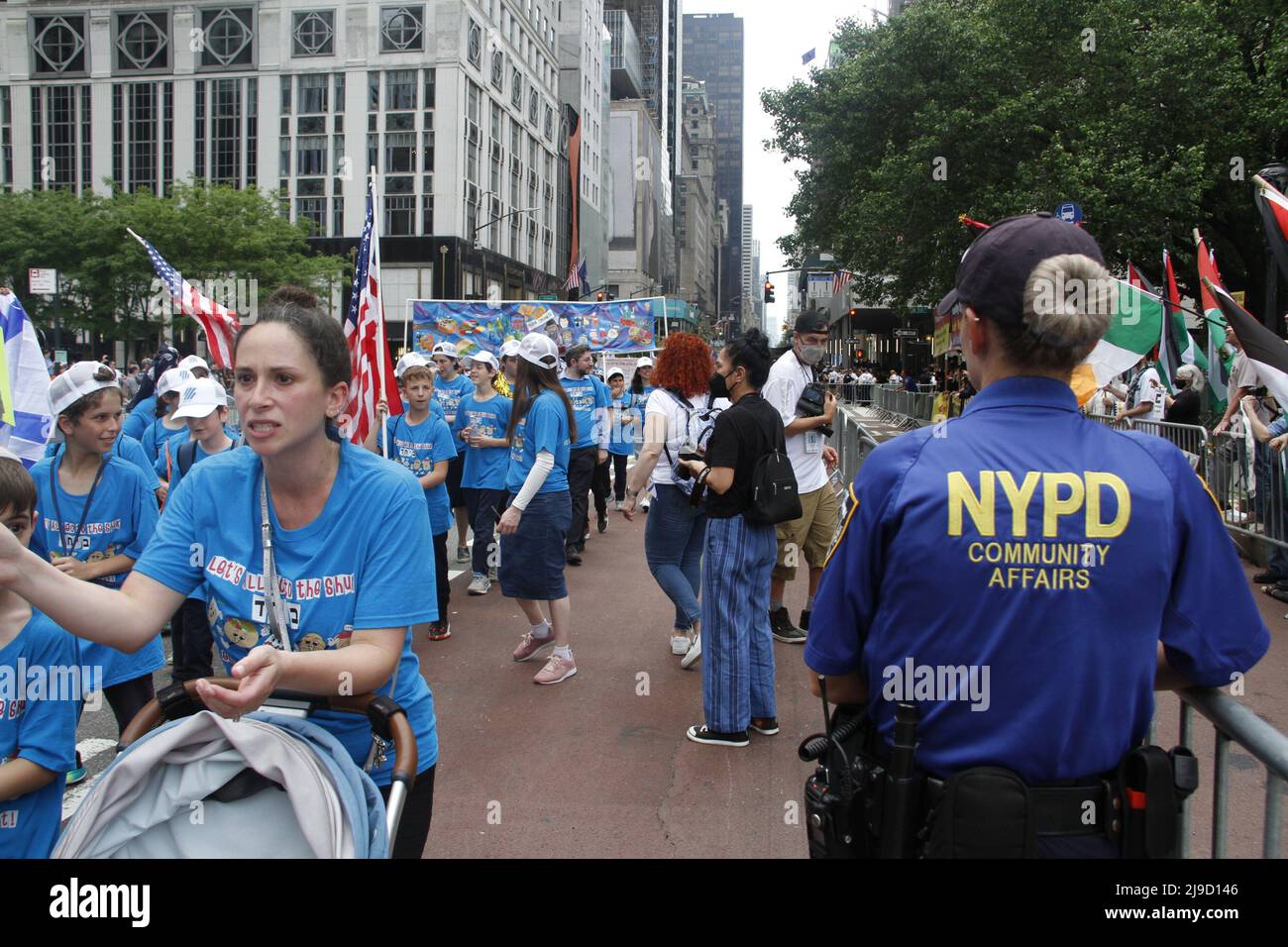 22 maggio 2022, New York, USA: (NUOVO) Israel Parade 2022 con tema ...