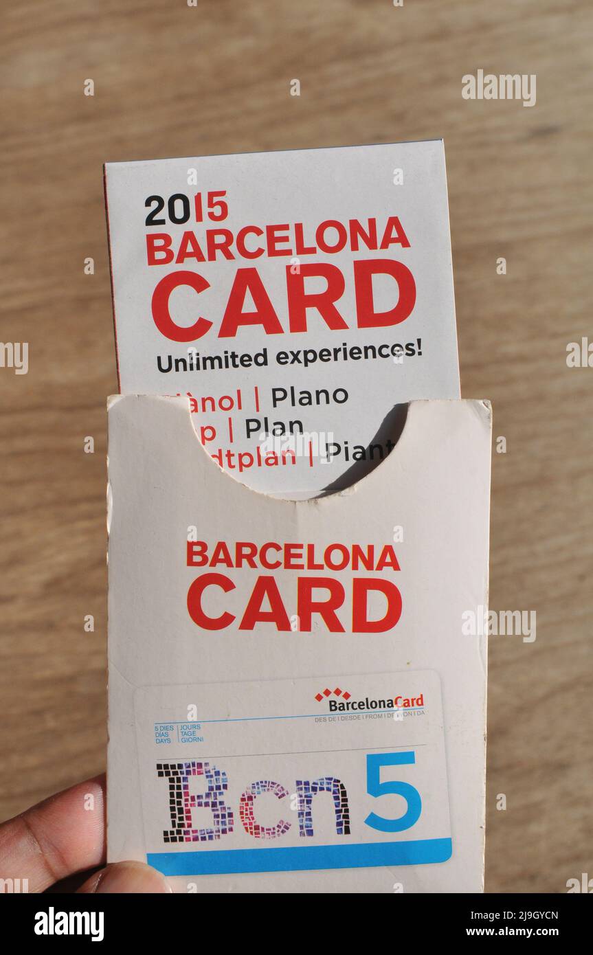 Carta barcellona immagini e fotografie stock ad alta risoluzione - Alamy