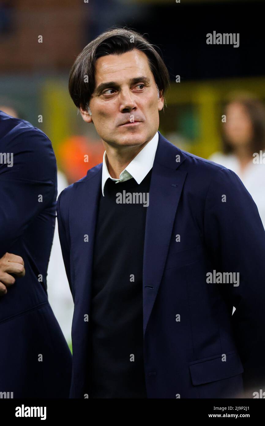 Vincenzo Montella è presente alla partita degli Integration Heroes che ...