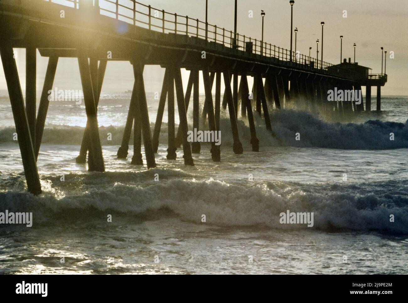 Molo di santa monica a los angeles fotografia di viaggio immagini e ...