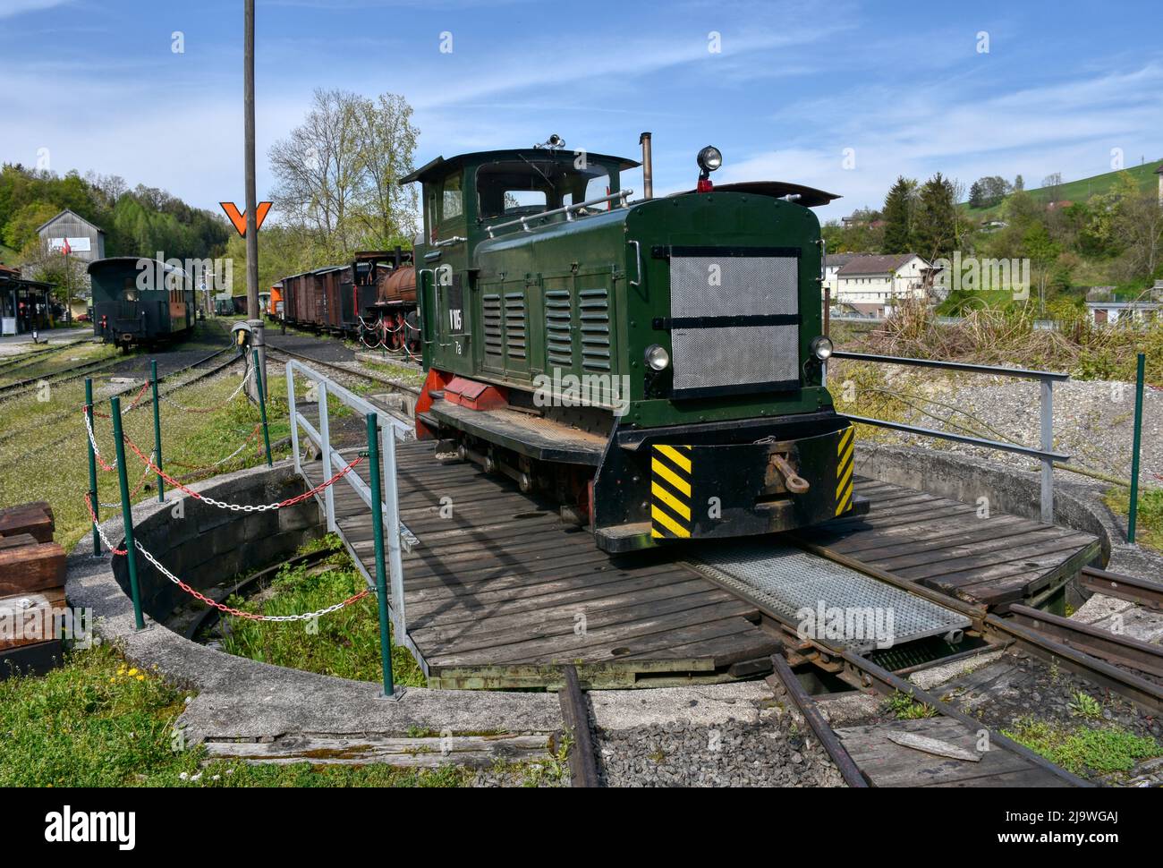 Steyrtalbahn, Schmalspurbahn, Bahnhof, Grünburg, Museumsbahn ...