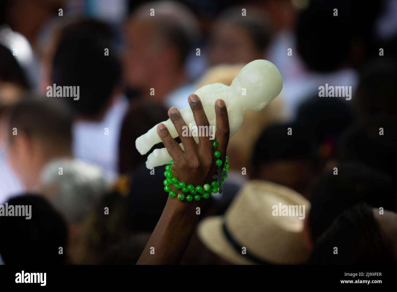 I devoti pagano le loro promesse a Maria di Nazaret a Círio de Nazaré ...