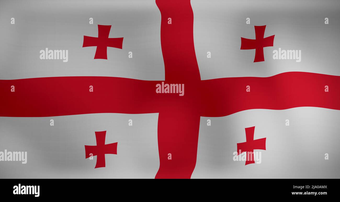 Bandiera della georgia immagini e fotografie stock ad alta risoluzione ...