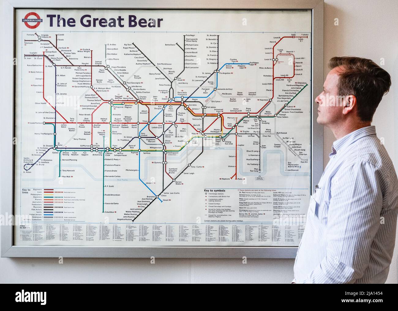 London tube map immagini e fotografie stock ad alta risoluzione - Alamy