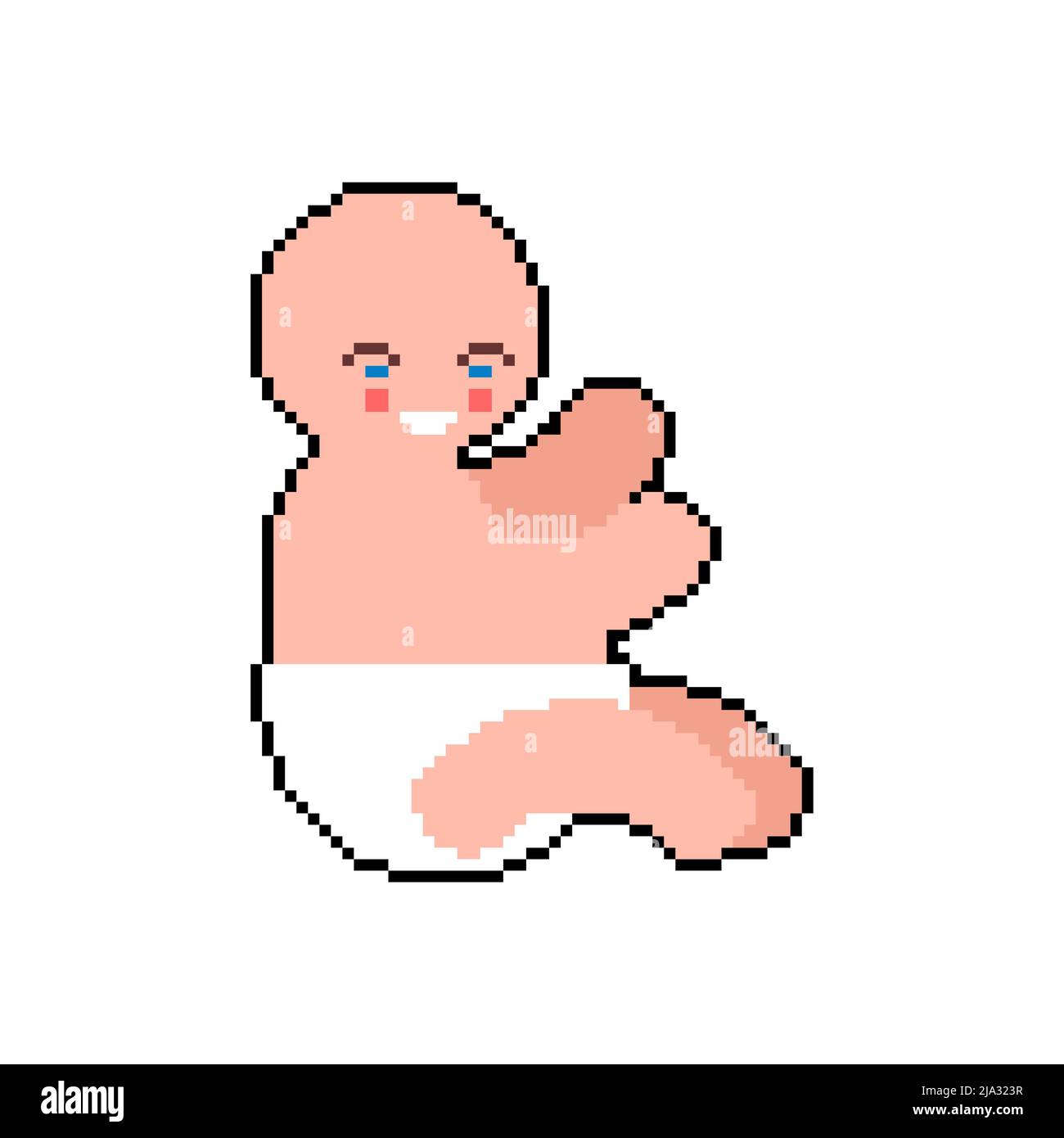 Boy face pixel art immagini e fotografie stock ad alta risoluzione - Alamy