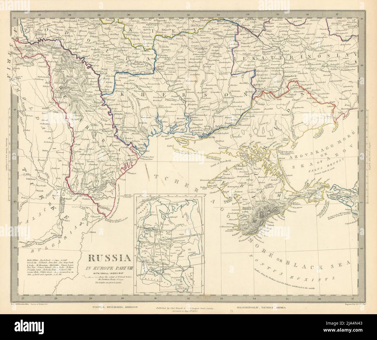 Mappa di odessa ucraina immagini e fotografie stock ad alta risoluzione ...