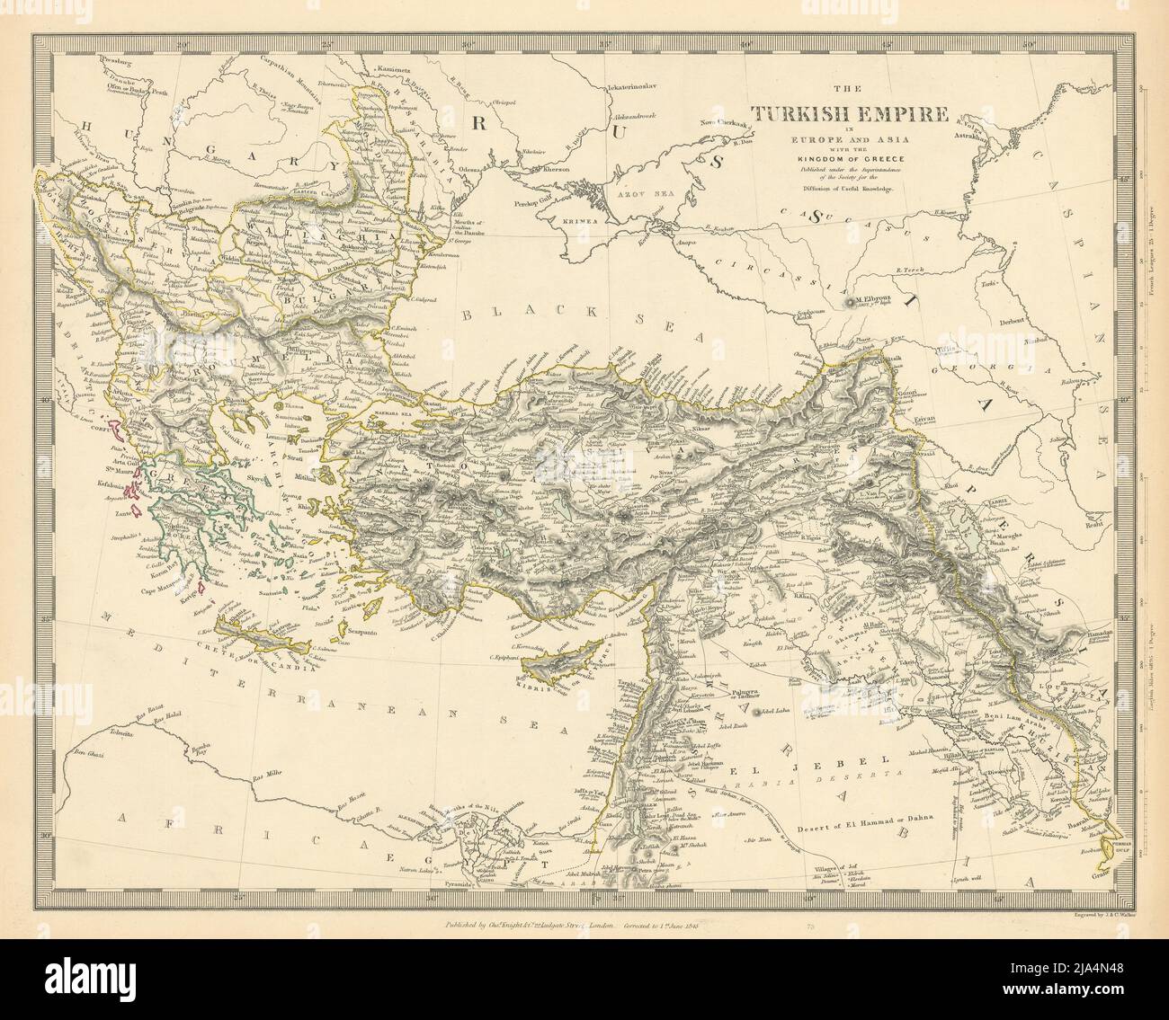 Ottoman empire map immagini e fotografie stock ad alta risoluzione - Alamy