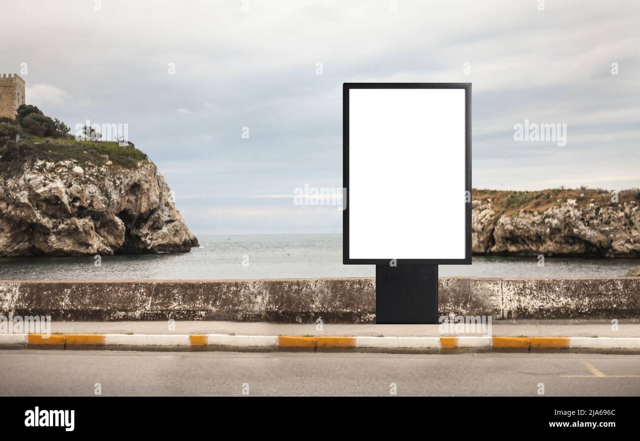 Al mare poster template design immagini e fotografie stock ad alta ...