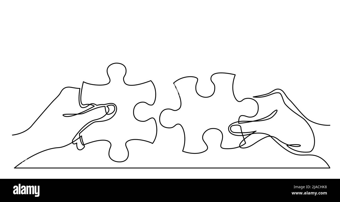Linea continua mani disegno immagini e fotografie stock ad alta ...