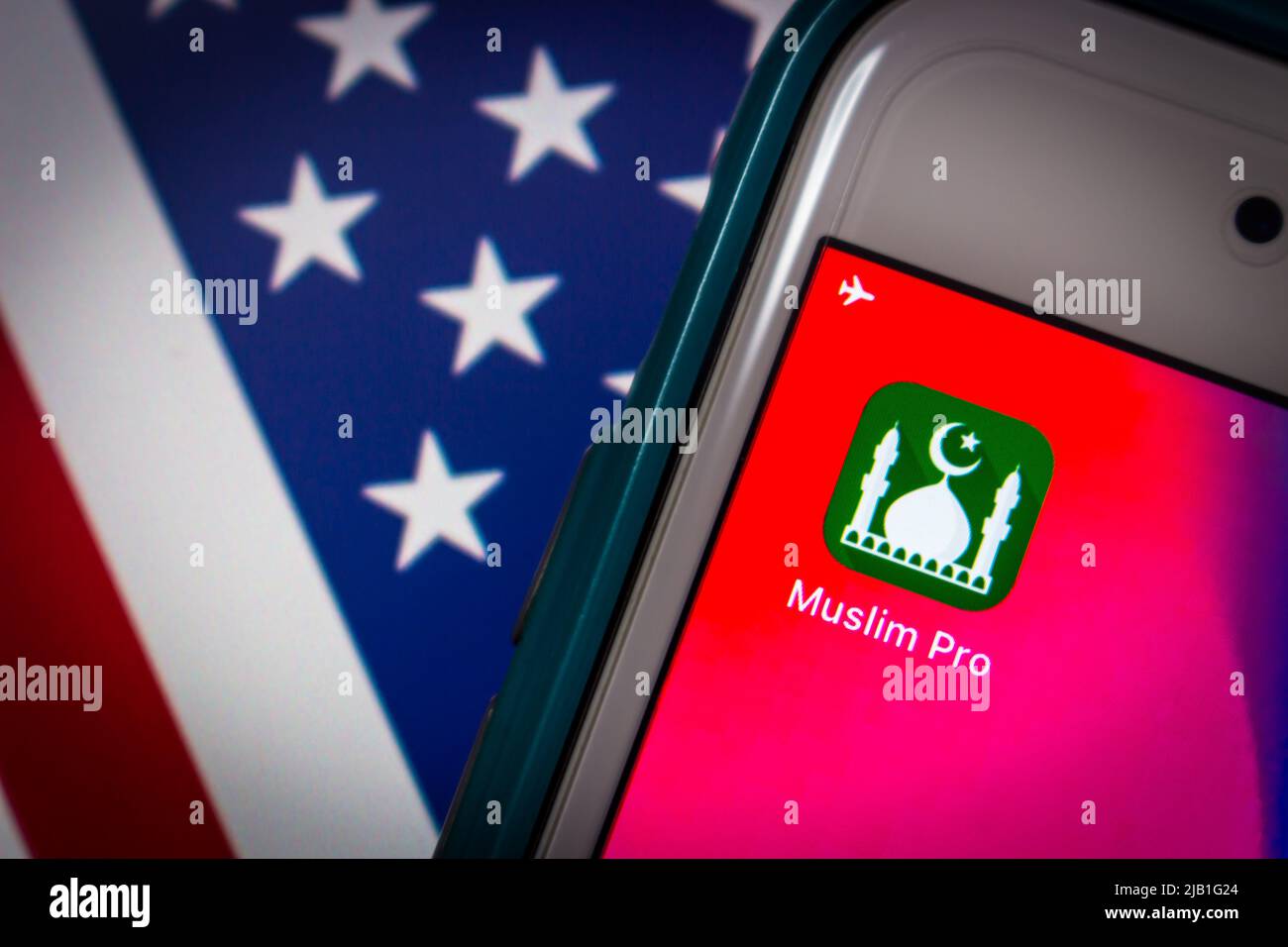 Muslim Pro, un app islamica con tempo di preghiera, orologio azan ...
