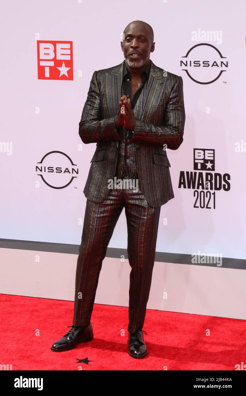 2021 "BET AWARDS" tenuto al Microsoft Theatre di Los Angeles ...