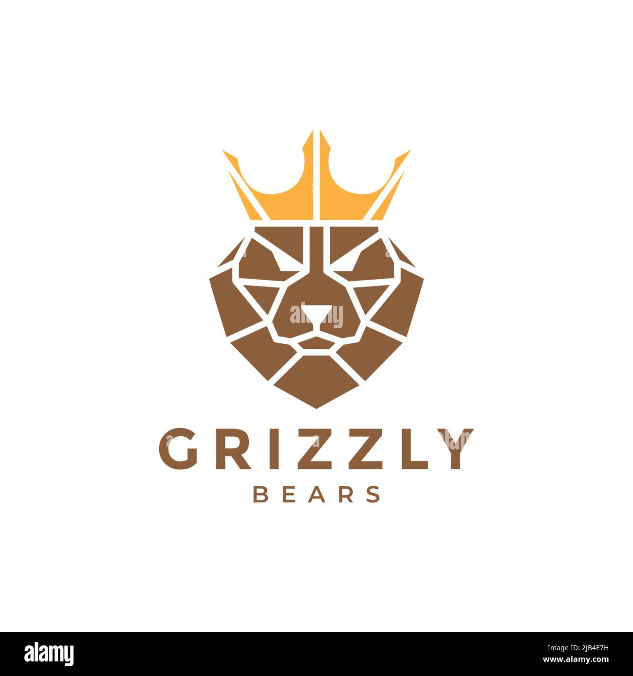 Orso stilizzato logo immagini e fotografie stock ad alta risoluzione ...
