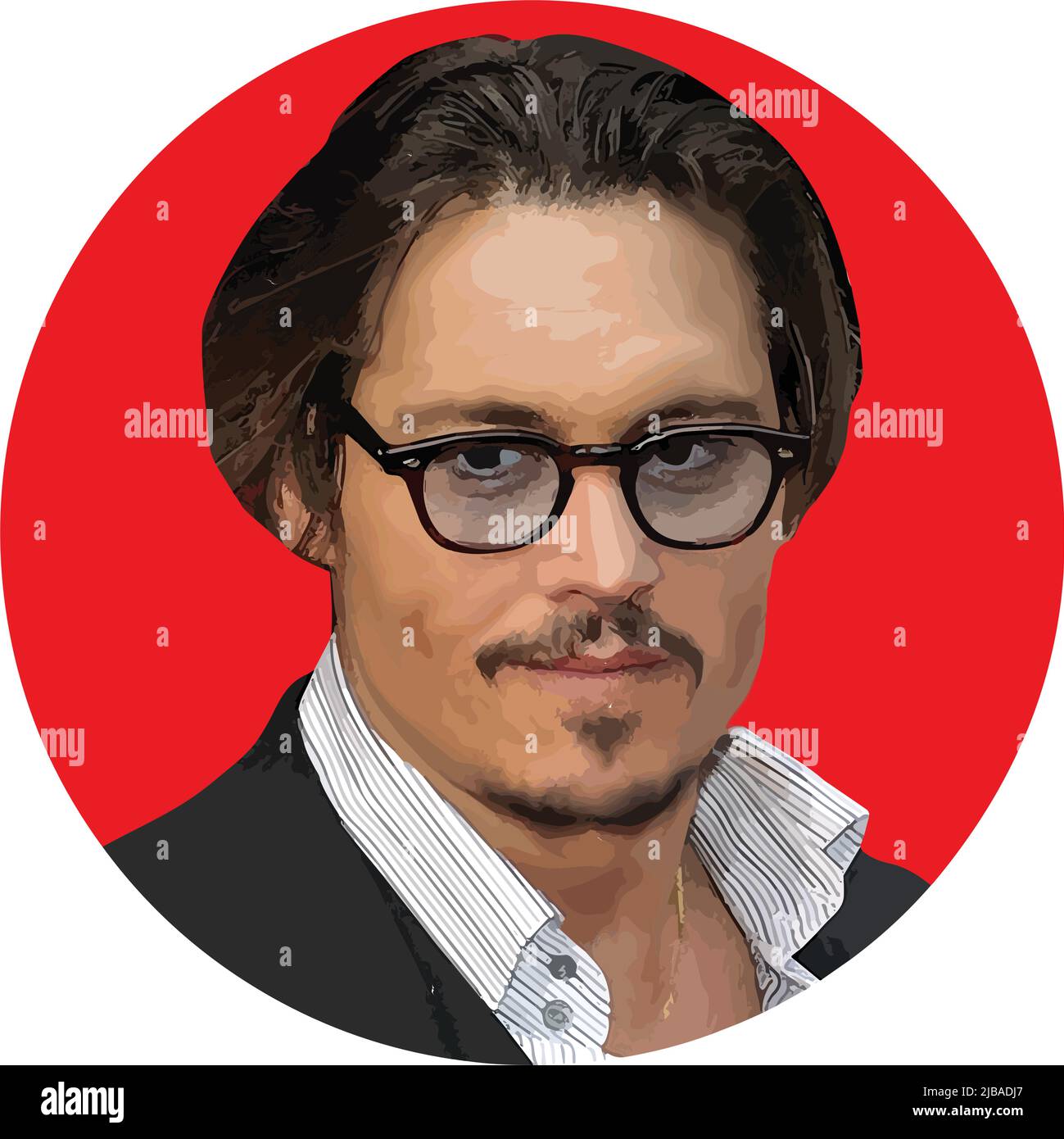 Logo johnny depp Immagini Vettoriali Stock - Alamy
