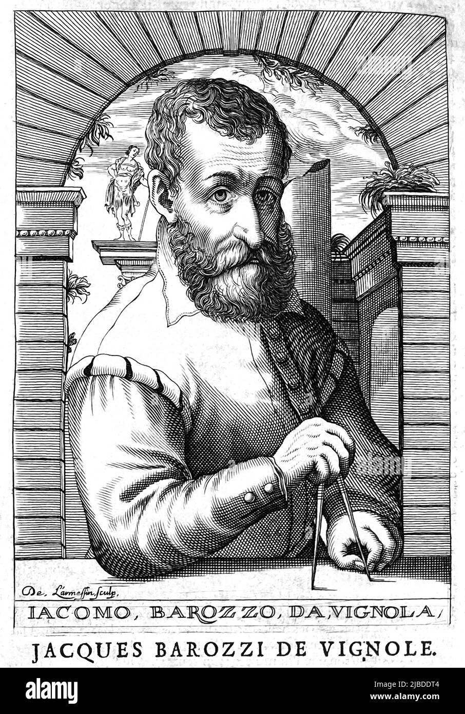 1560 ca, ITALIA: L'architetto italiano GIACOMO BAROZZI da VIGNOLA ...