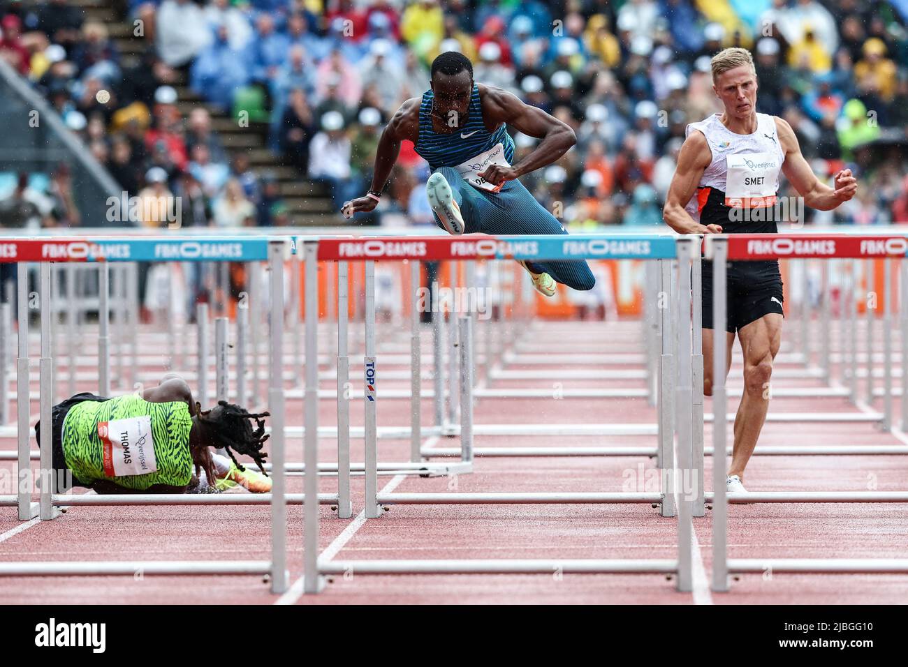 2022-06-06 15:59:36 HENGELO - Damion Thomas, Daniel Roberts e Koen Smet ...