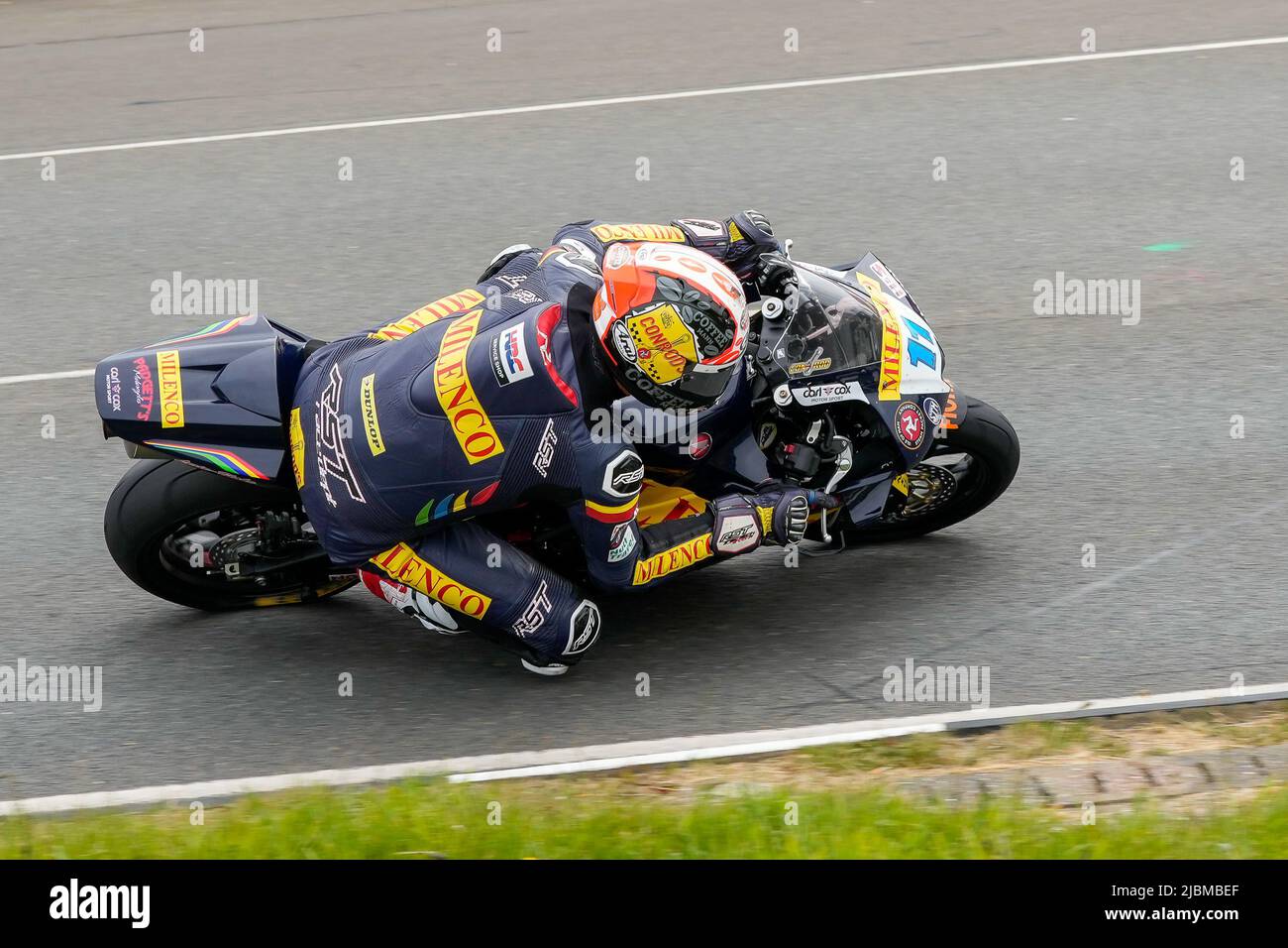 Douglas, isola di Man. 19th Jan 2022. Conor Cummins (600 Honda ...
