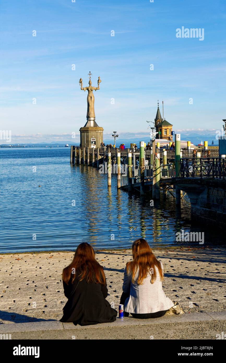 Germania, Bade Wurttemberg, Lago di Costanza (Bodensee), Costanza, il ...