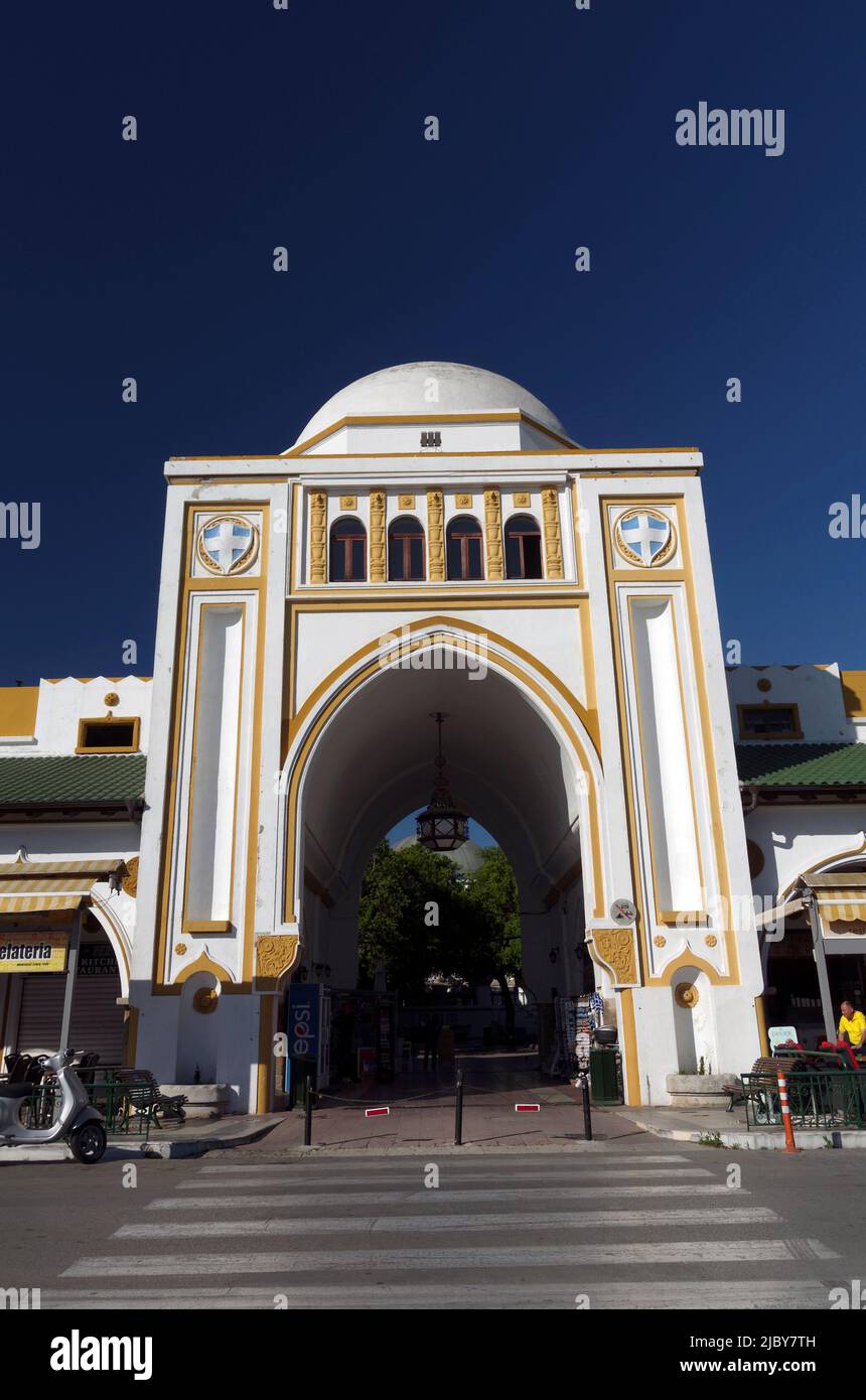 Il nuovo mercato di nea agora nella città di rodi immagini e fotografie ...