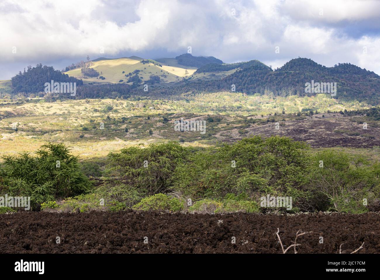 Vulcano a scudo hawaii immagini e fotografie stock ad alta risoluzione ...