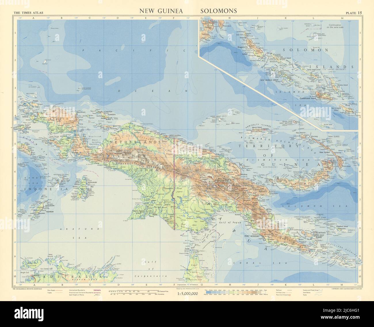 Mappa delle isole salomone immagini e fotografie stock ad alta ...