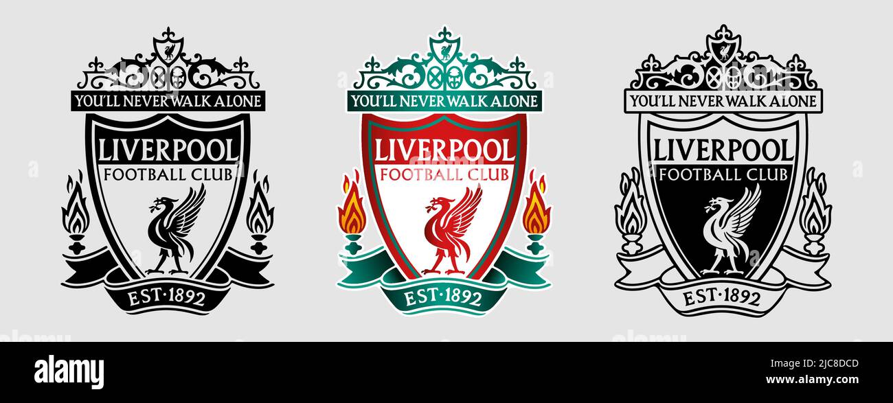 Liverpool fc logo Immagini Vettoriali Stock - Alamy