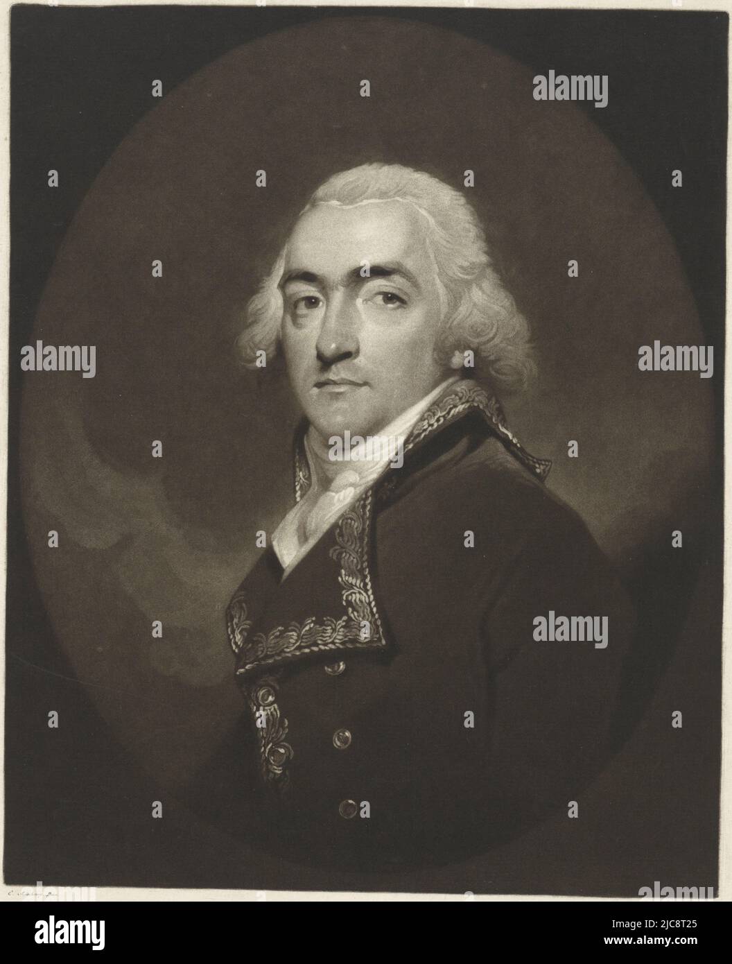 Busto ritratto del generale Herman Willem Daendels, in uniforme ...