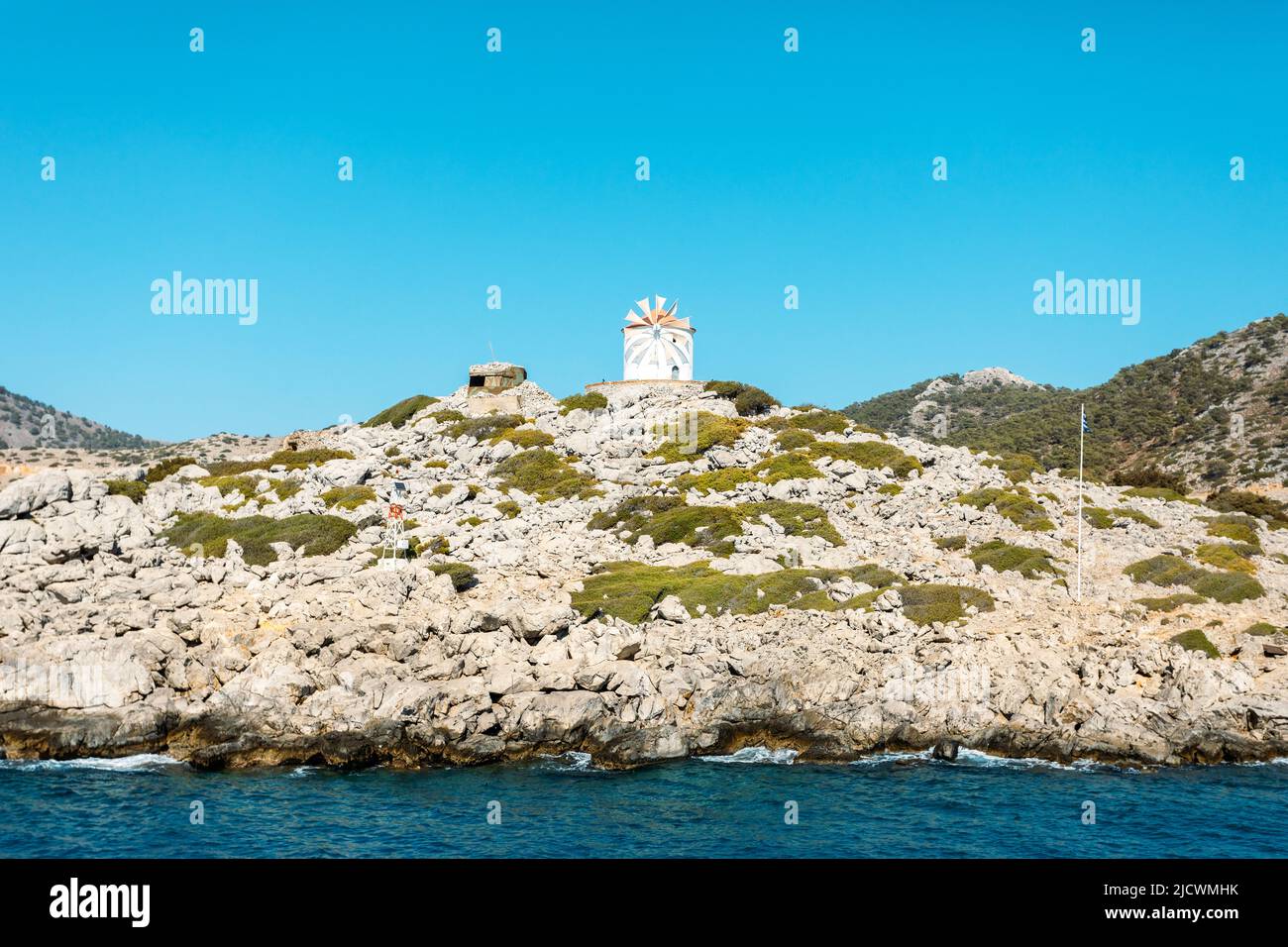 Nel porto di panormitis immagini e fotografie stock ad alta risoluzione ...