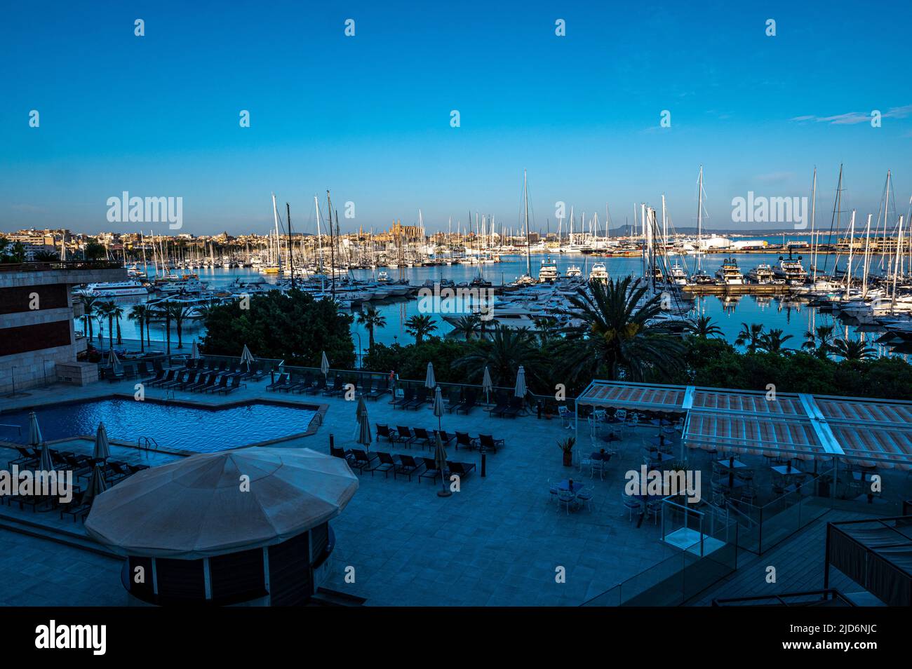 Porto di palma de mallorca yacht ormeggiati porto turistico immagini e ...