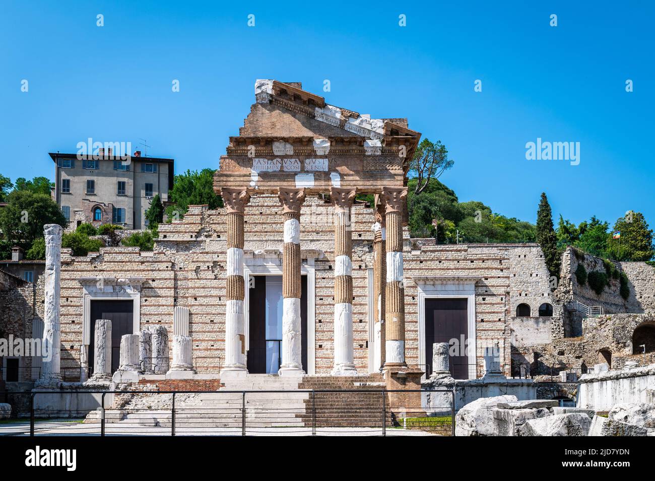 Tempio della triade capitolina roma immagini e fotografie stock ad alta ...