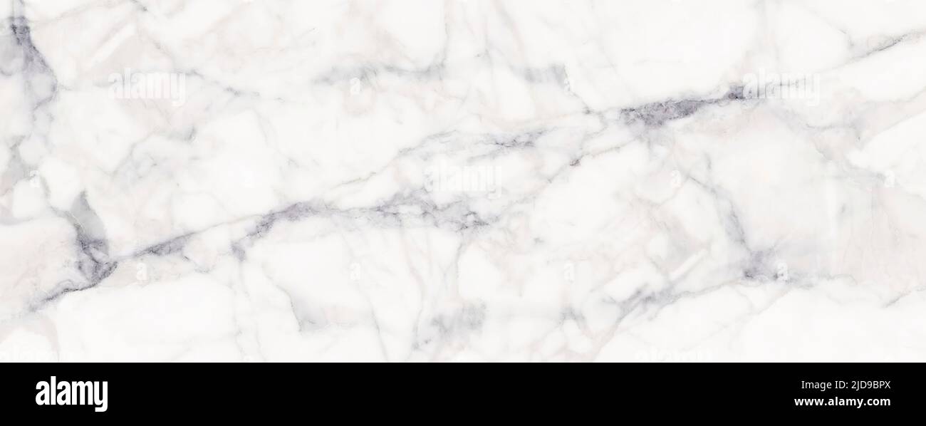Marmo bianco con venature grigie. Marmo chiaro. Marmo con linee. La ...