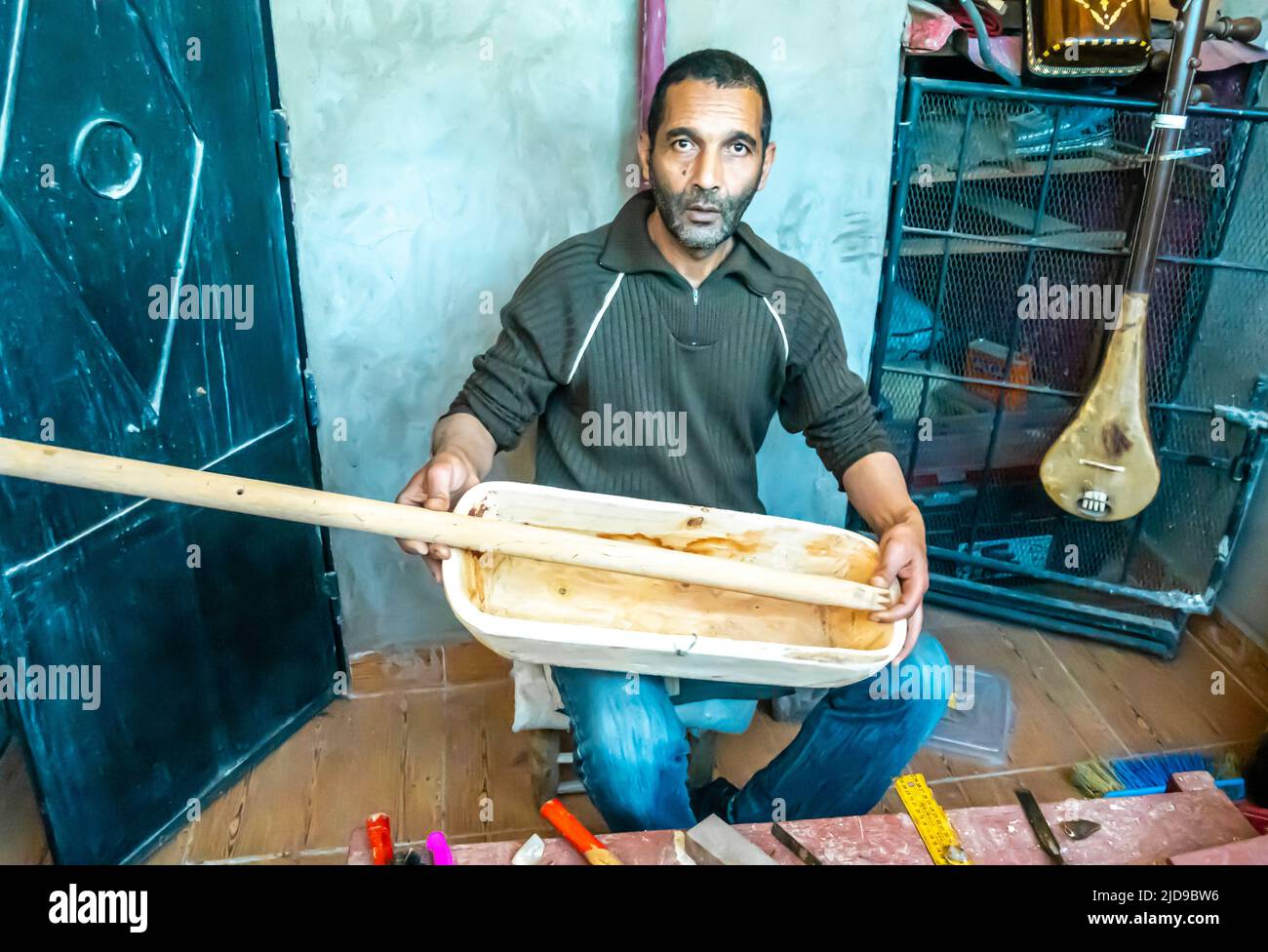 Traditional moroccan instrument immagini e fotografie stock ad alta ...