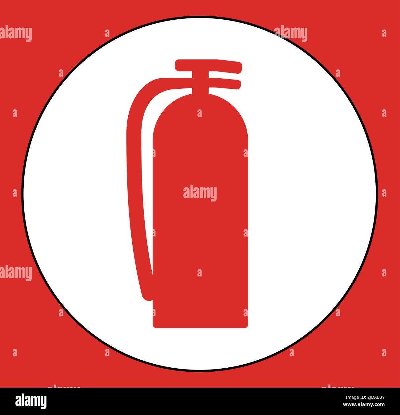 Simbolo estintore Immagini Vettoriali Stock - Alamy
